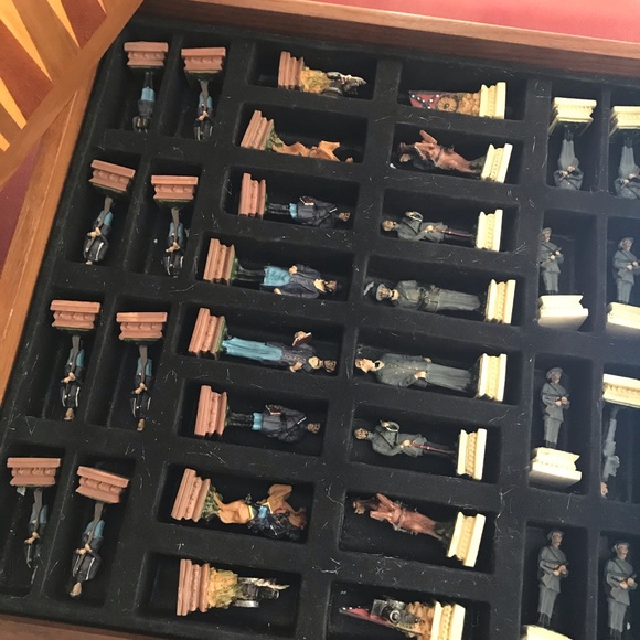 Other | Large Wood Chess Board History Chanel | Poshmark